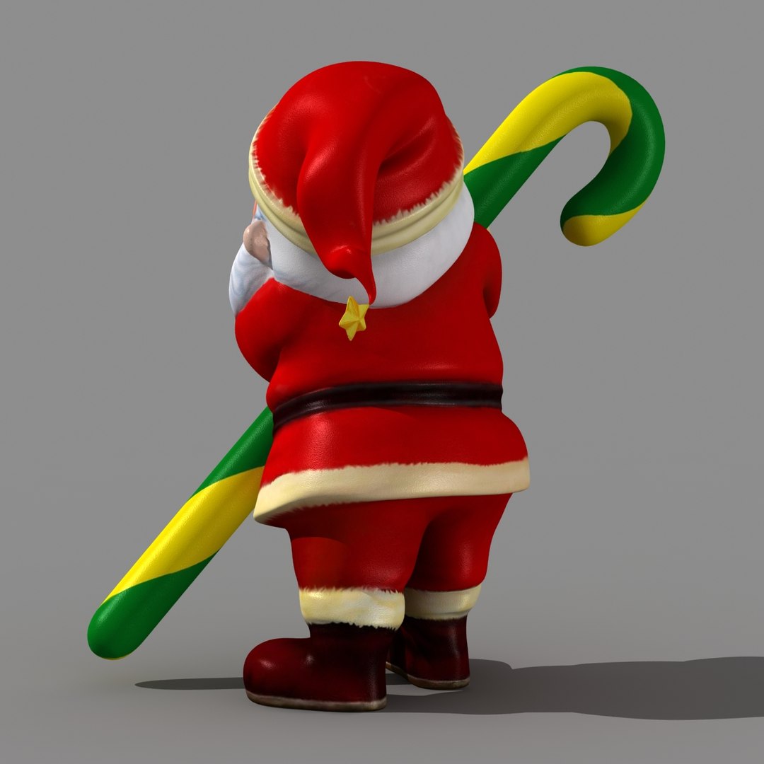 3d santa claus model