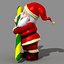 3d santa claus model