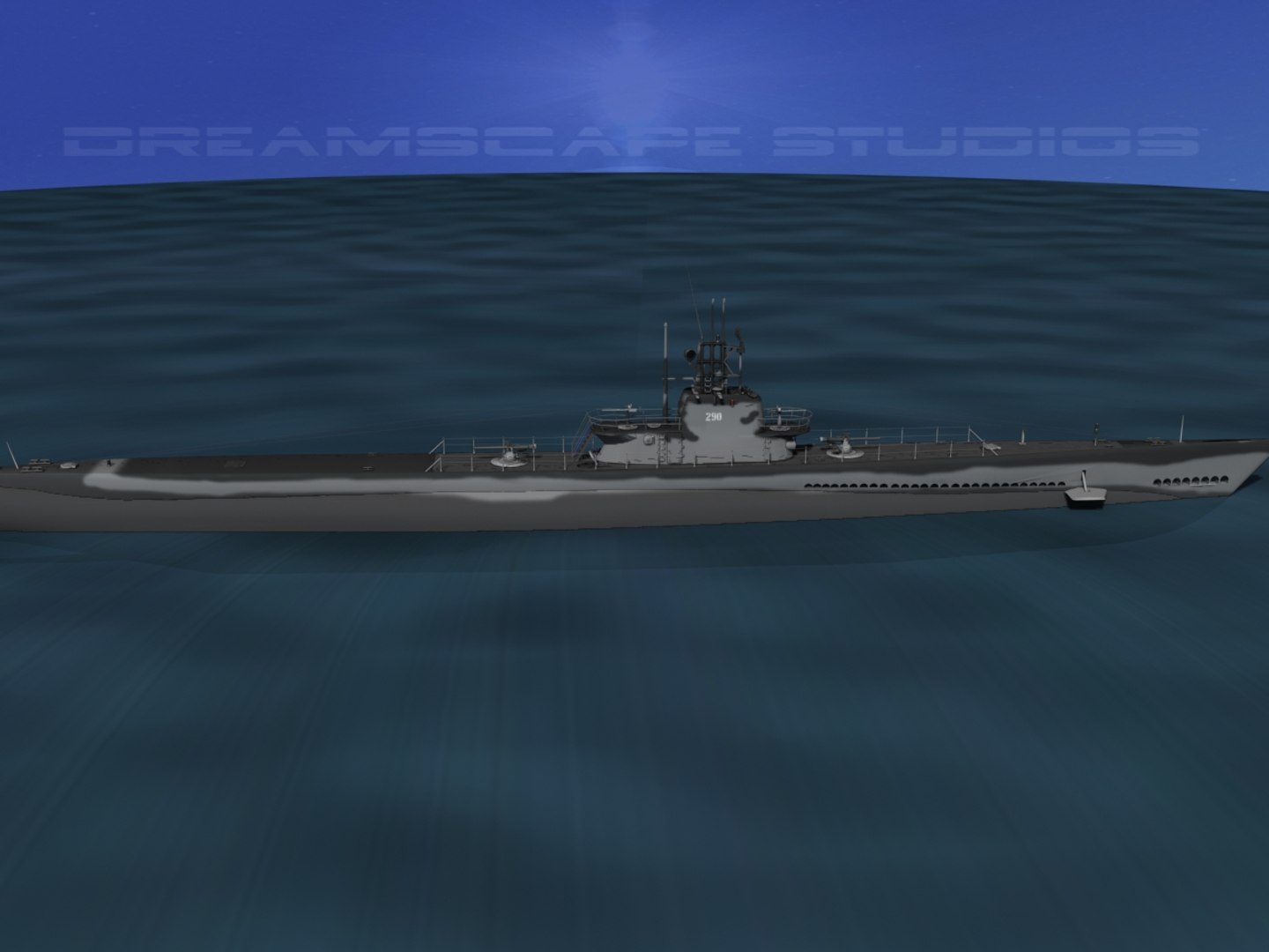 dxf subs balao class submarines