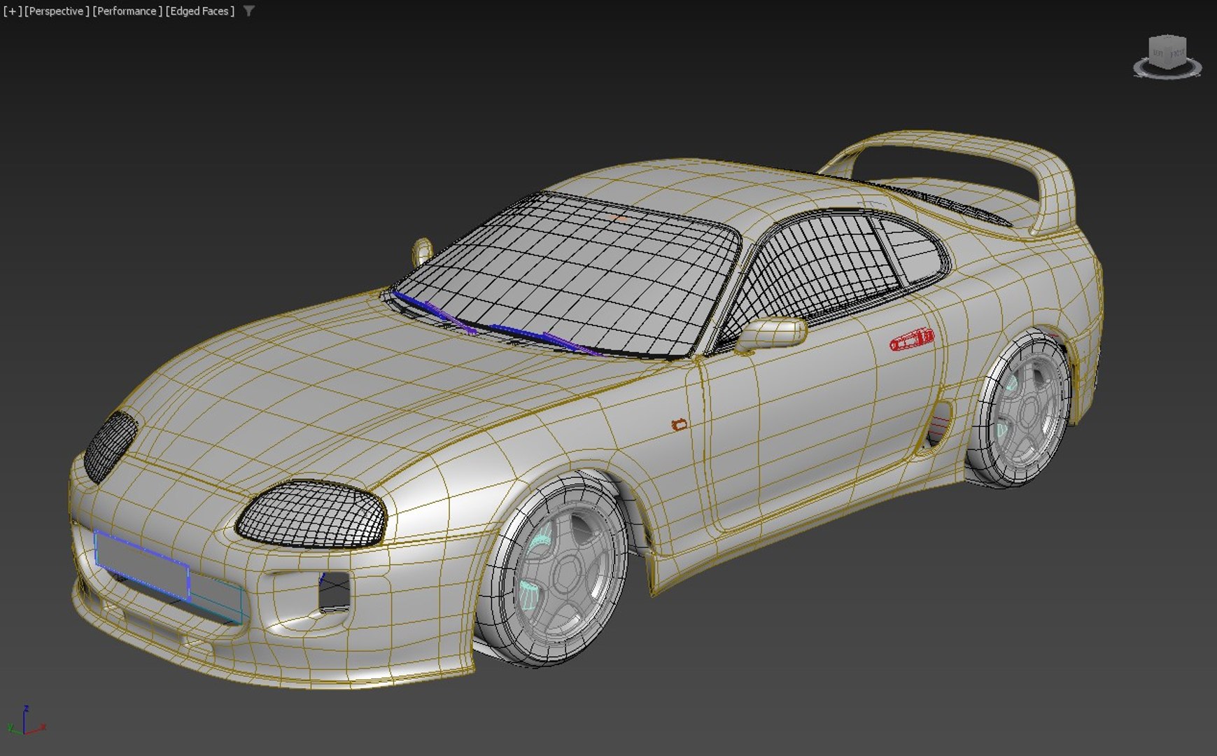 Toyota Supra MK4 - TurboSquid 2288364