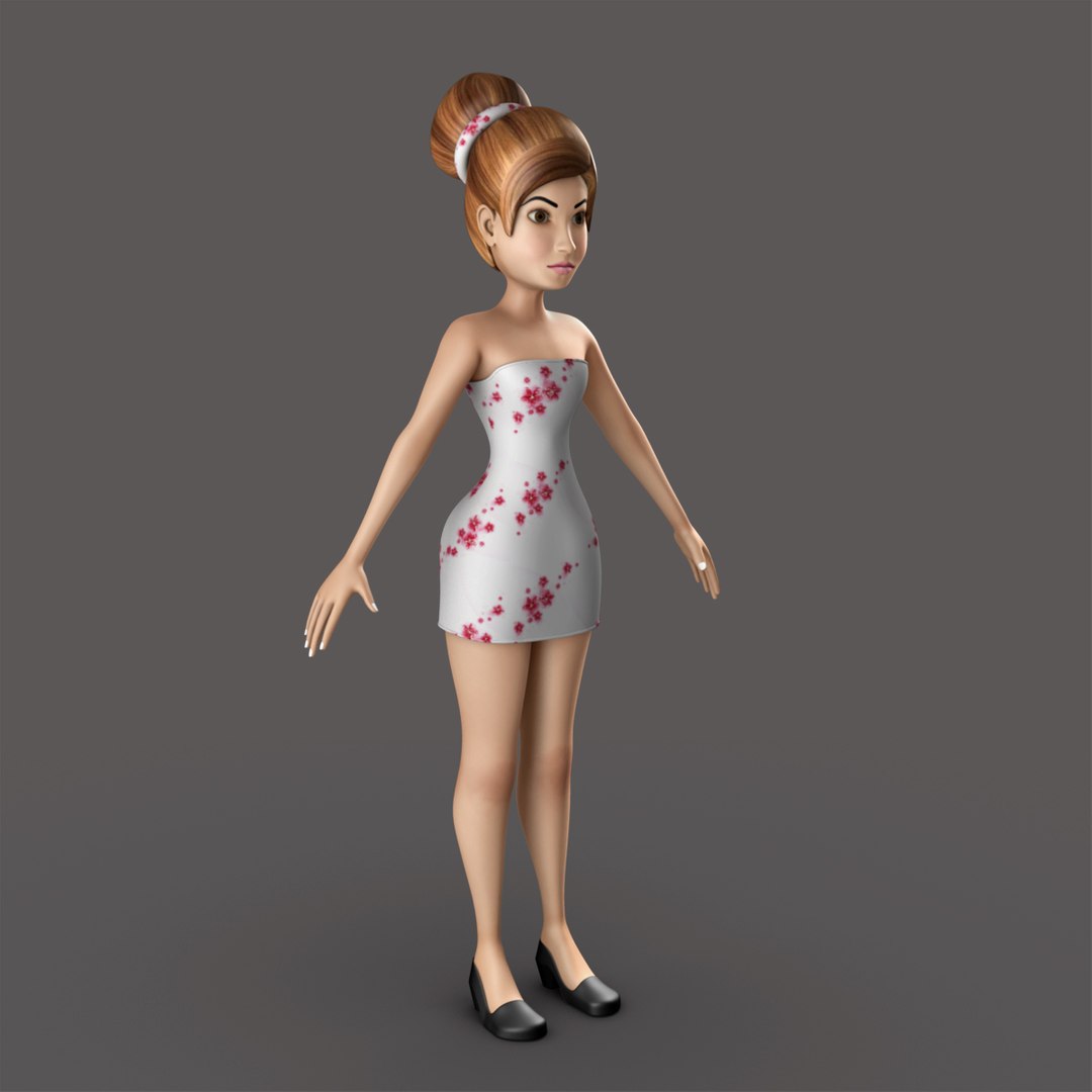 3ds Max Character Female