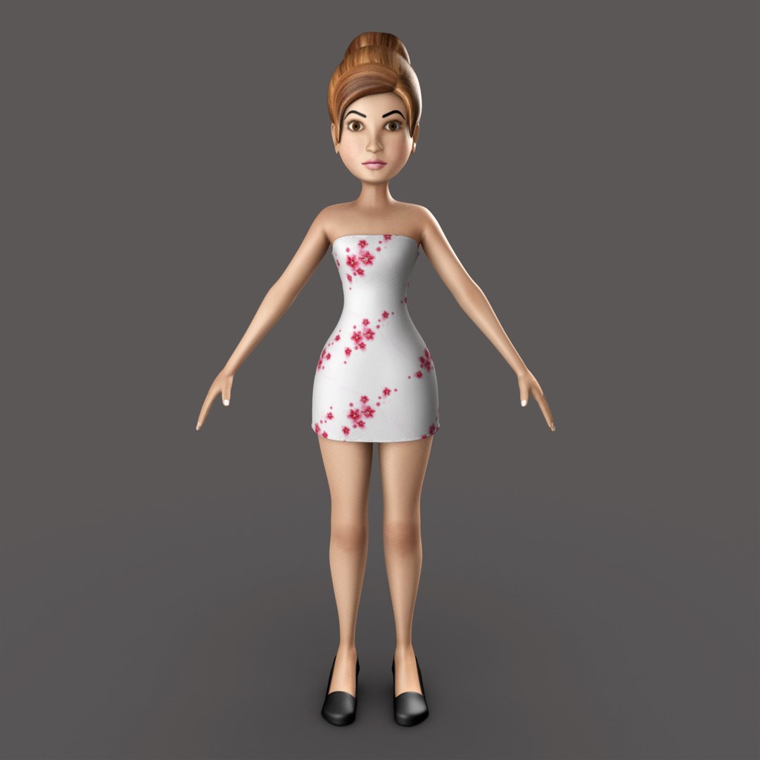 3ds Max Character Female