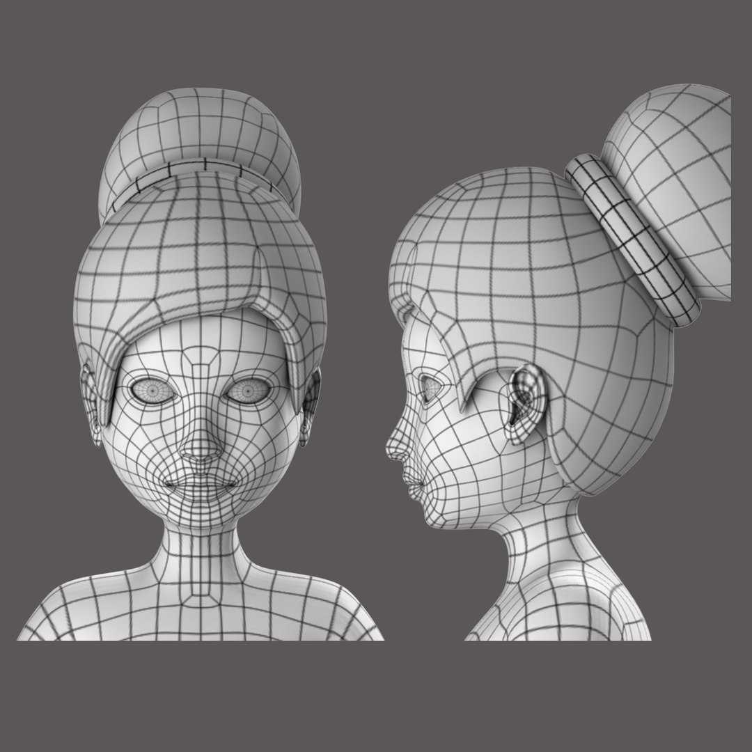 3ds Max Character Female