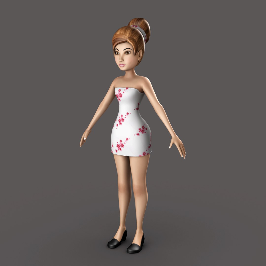 3ds Max Character Female