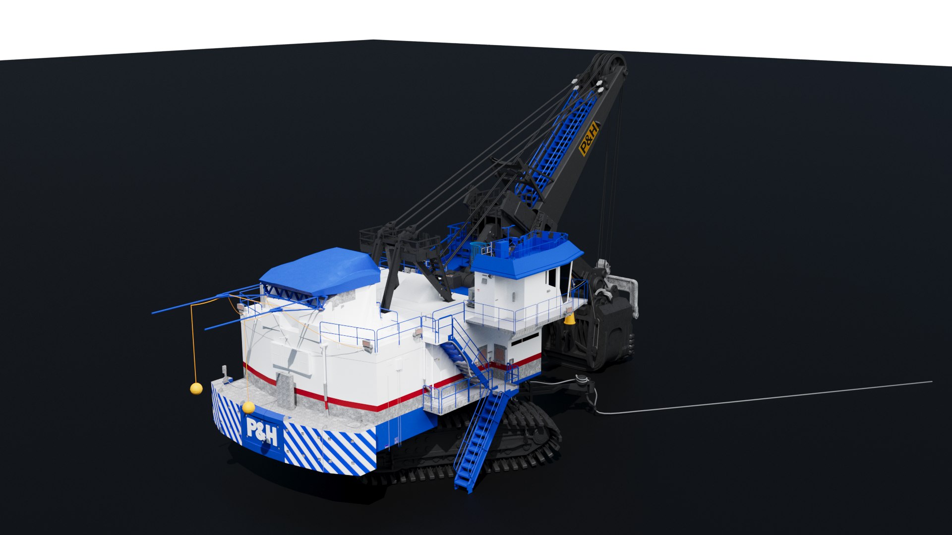 Shovel 4100 Model - TurboSquid 2304335