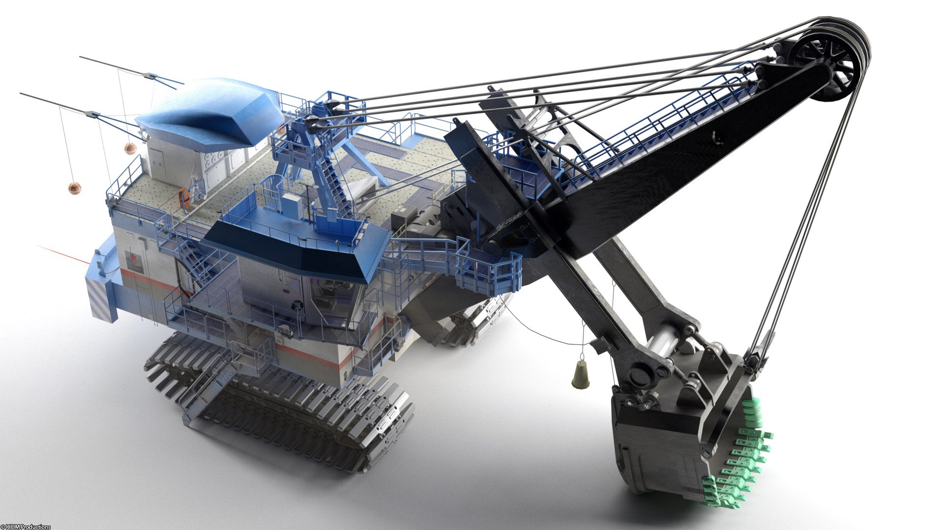 Shovel 4100 Model - TurboSquid 2304335