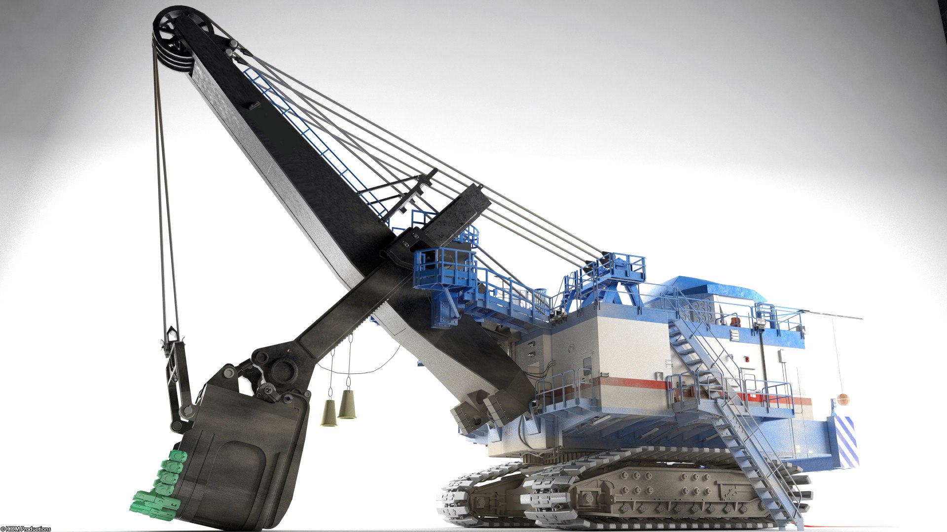 Shovel 4100 Model - TurboSquid 2304335