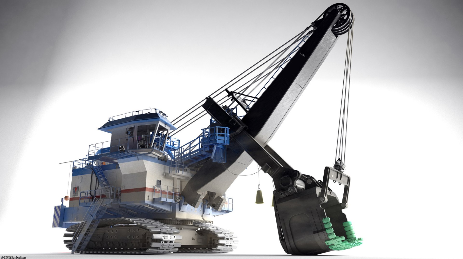 Shovel 4100 Model - TurboSquid 2304335