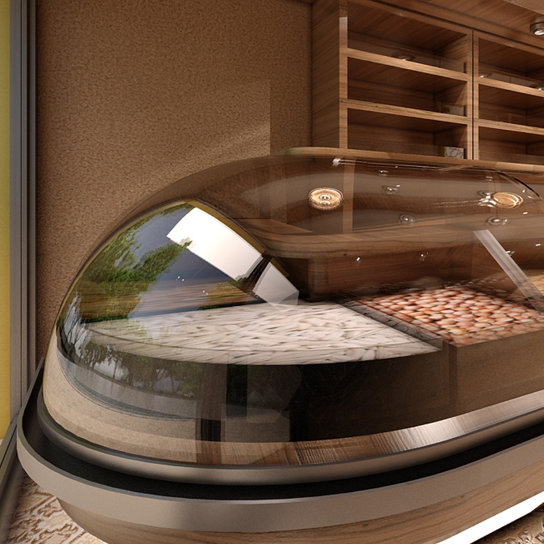 Store Set Interior 3D Model - TurboSquid 1228060