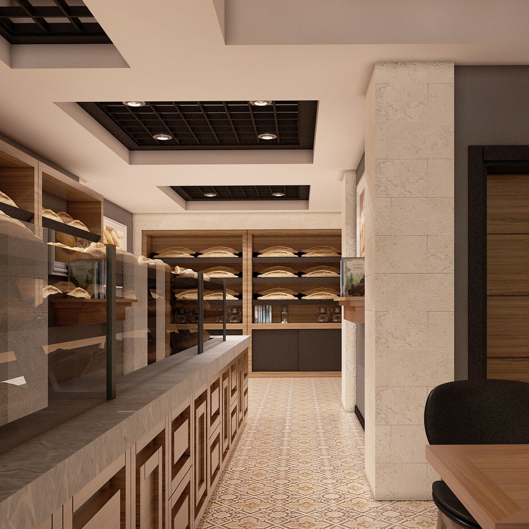 Store Set Interior 3D Model - TurboSquid 1228060