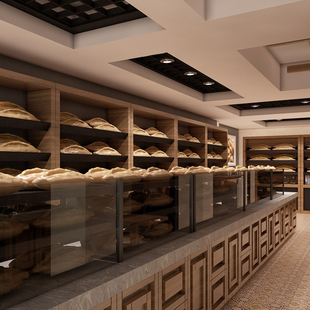 Store Set Interior 3D Model - TurboSquid 1228060