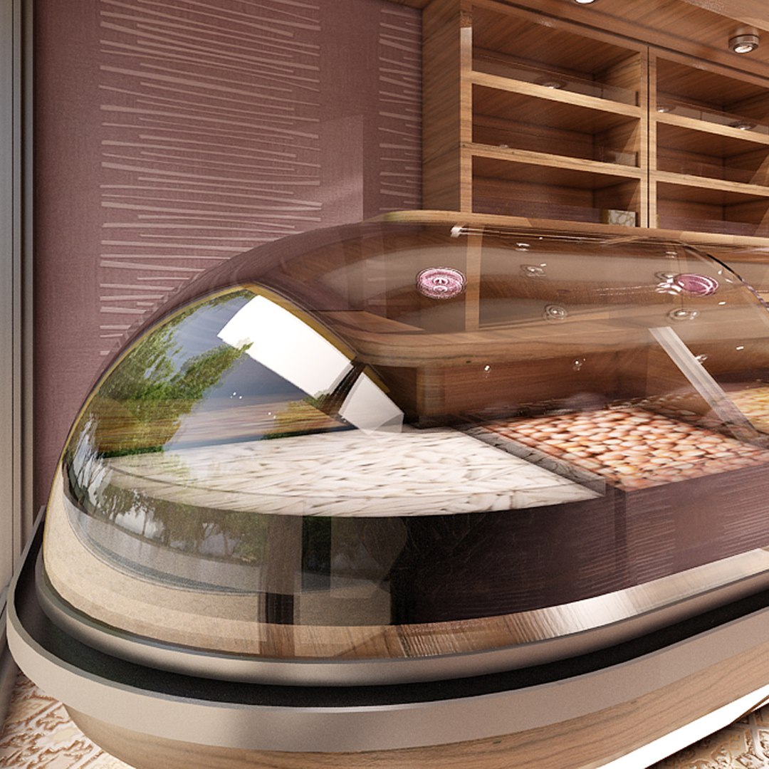 Store Set Interior 3D Model - TurboSquid 1228060