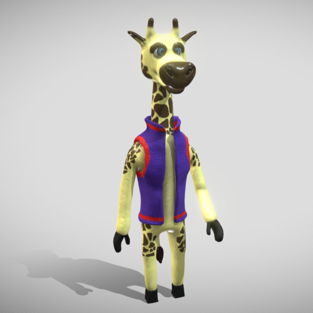 Student Giraffe 3D - TurboSquid 1598952