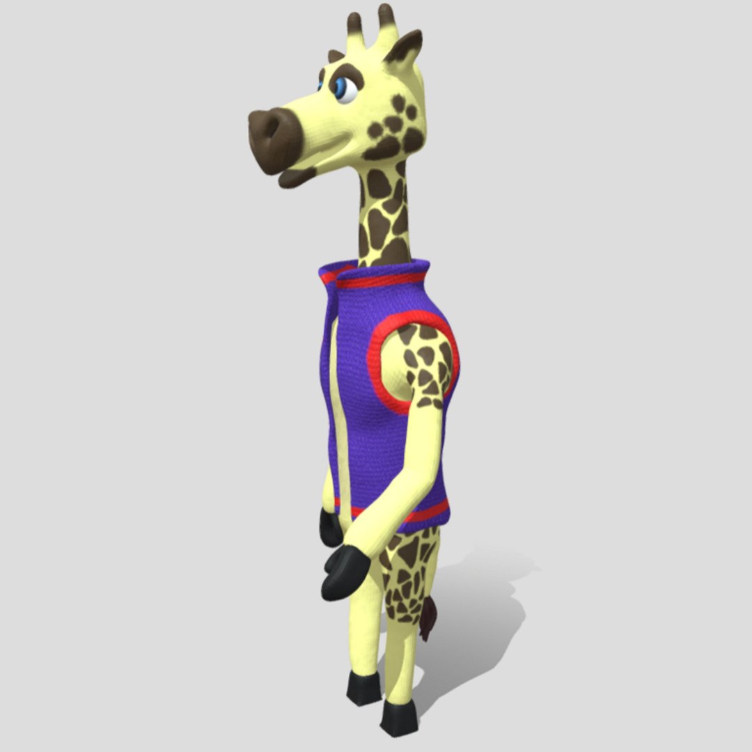 Student Giraffe 3D - TurboSquid 1598952