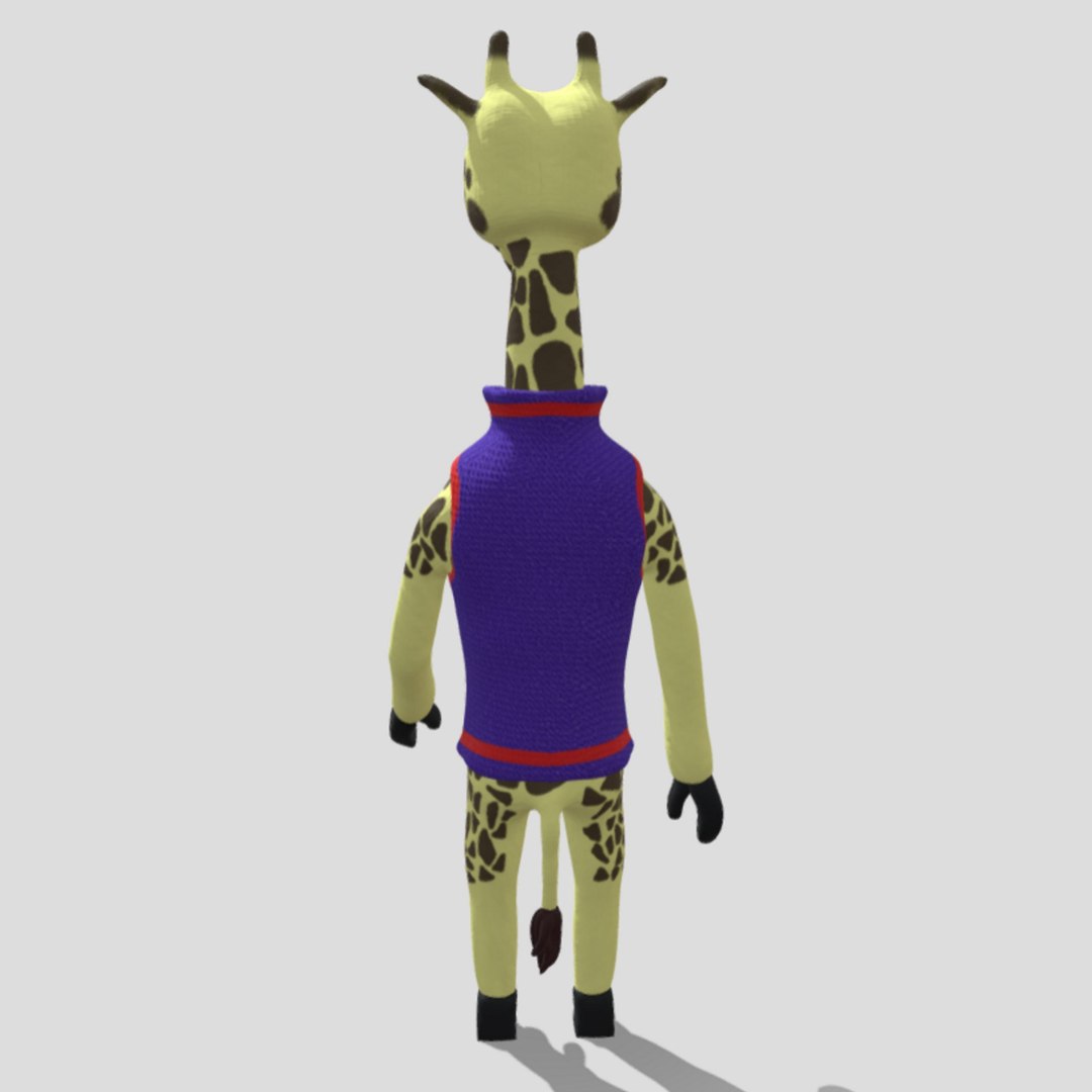 Student Giraffe 3D - TurboSquid 1598952