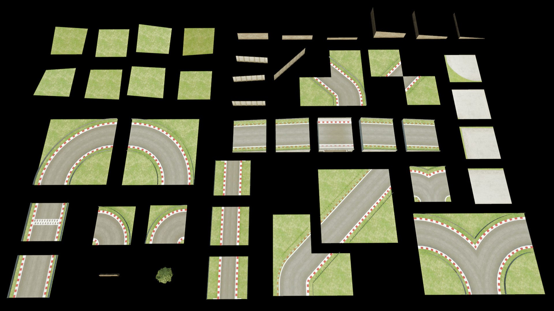 3ds Max Race Track Construct Kit