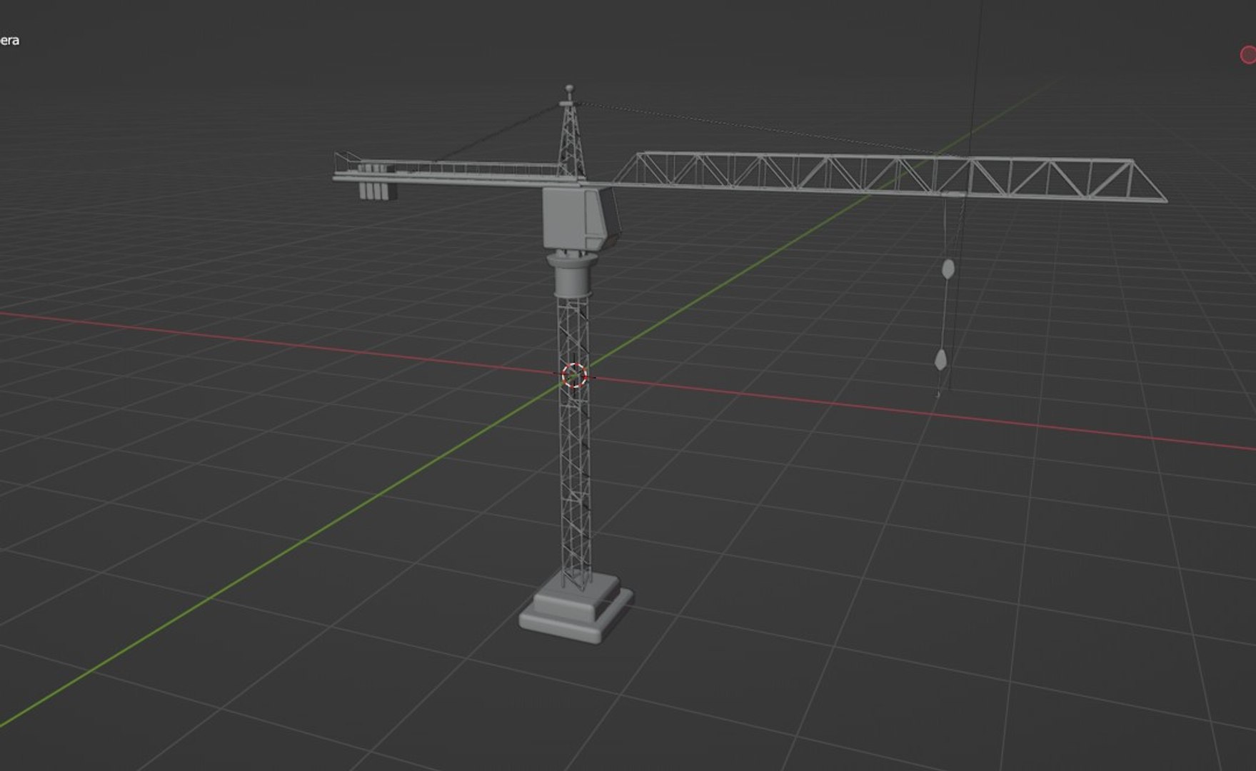 3D Tower Crane 3D Model Model - TurboSquid 2371196