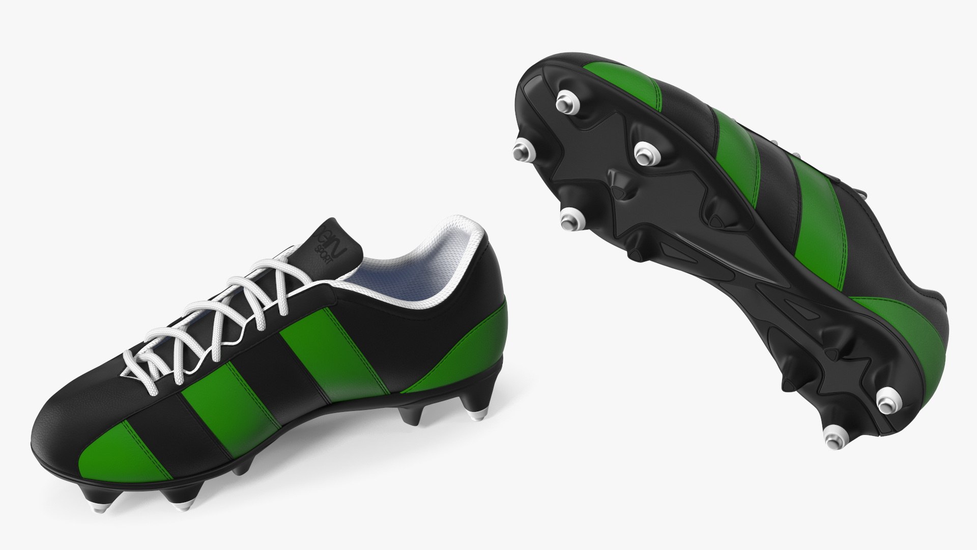 Soccer Cleats Pair 3D Model - TurboSquid 2326759