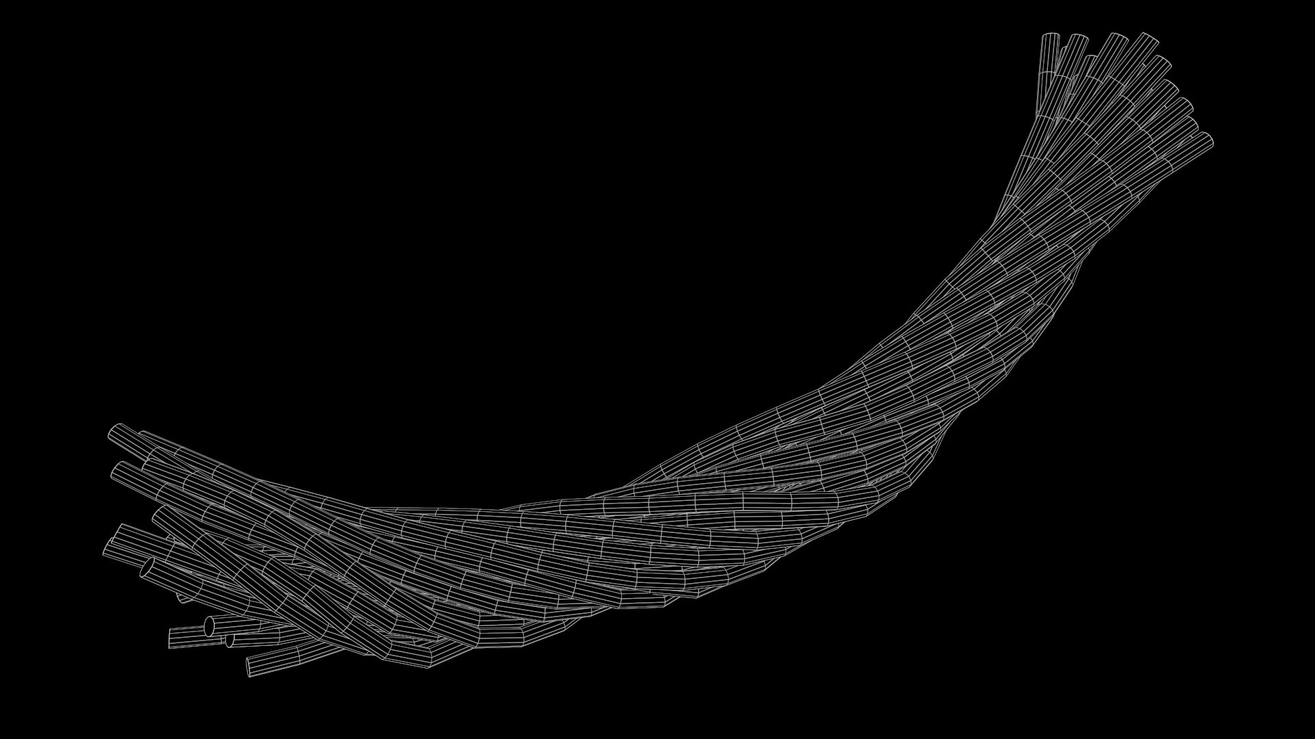 3D Copper Wire Cable Structure Model - TurboSquid 1782667