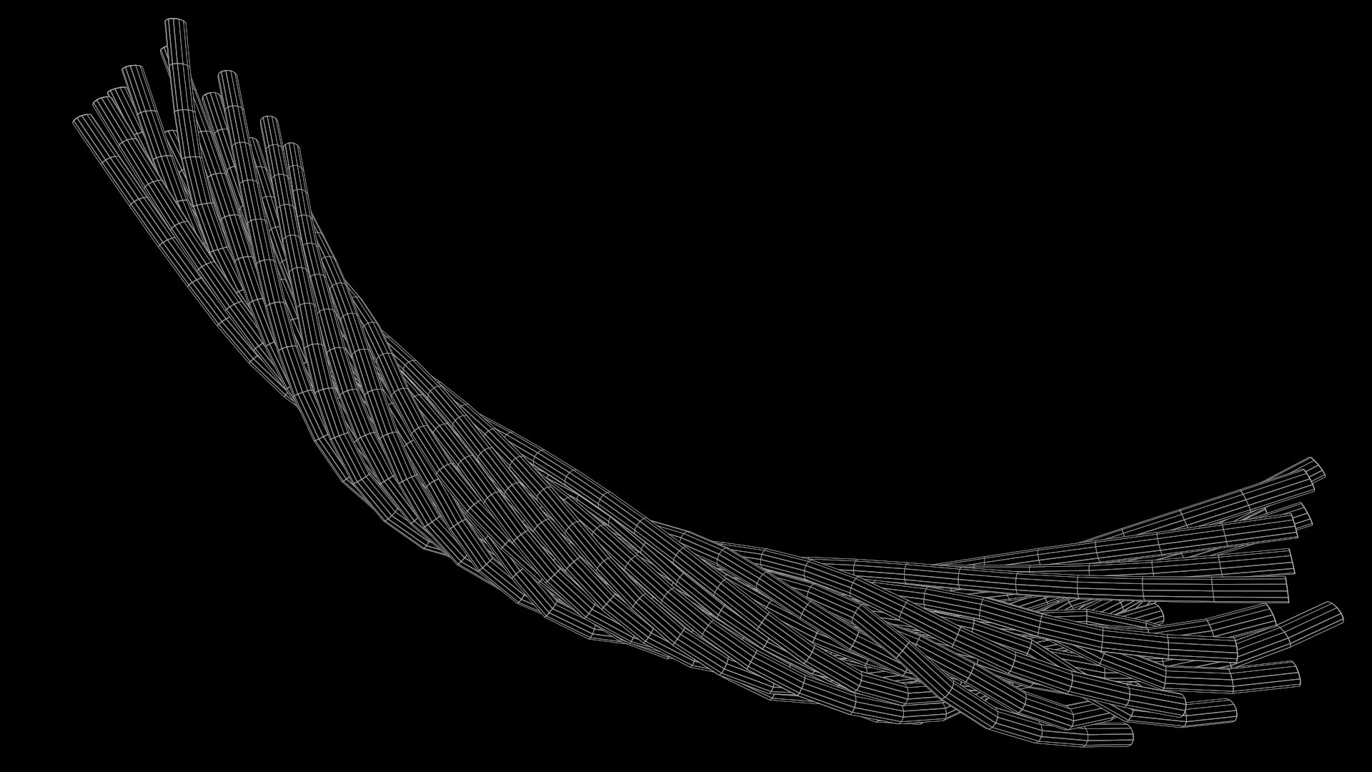 3D Copper Wire Cable Structure Model - TurboSquid 1782667