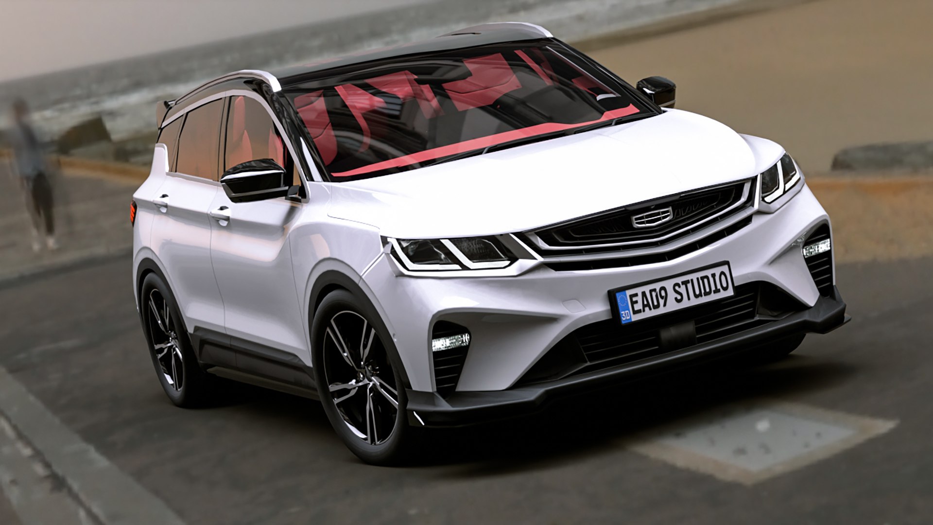 Geely Coolray 3D Model - TurboSquid 2362546