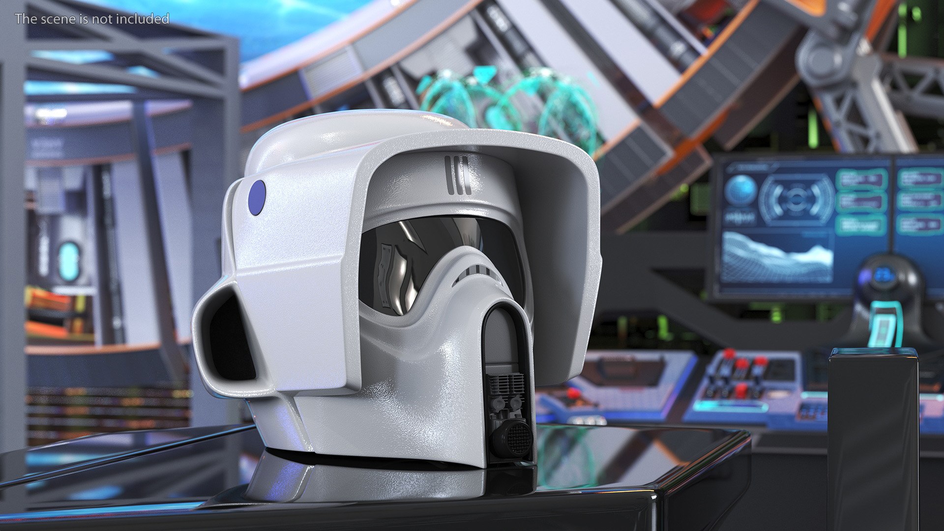 Scout Trooper Helmet 3D Model - TurboSquid 2265131