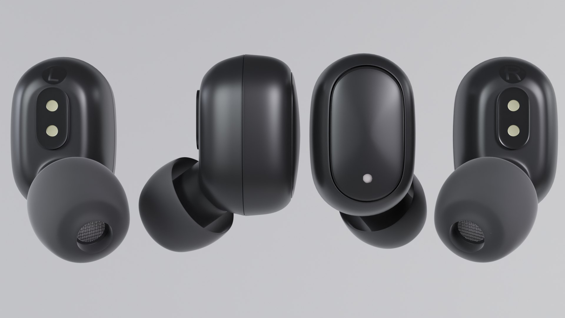 Redmi AirDots Wireless Headphones Model - TurboSquid 1920584