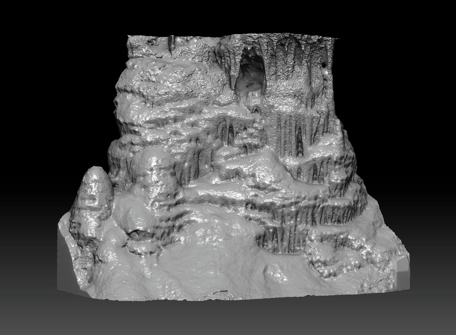 Scan Stalactite Pillar 3D Model - TurboSquid 1238698