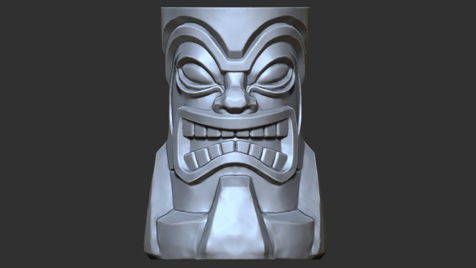 Tiki Totem Pole V3 3D - TurboSquid 2213355