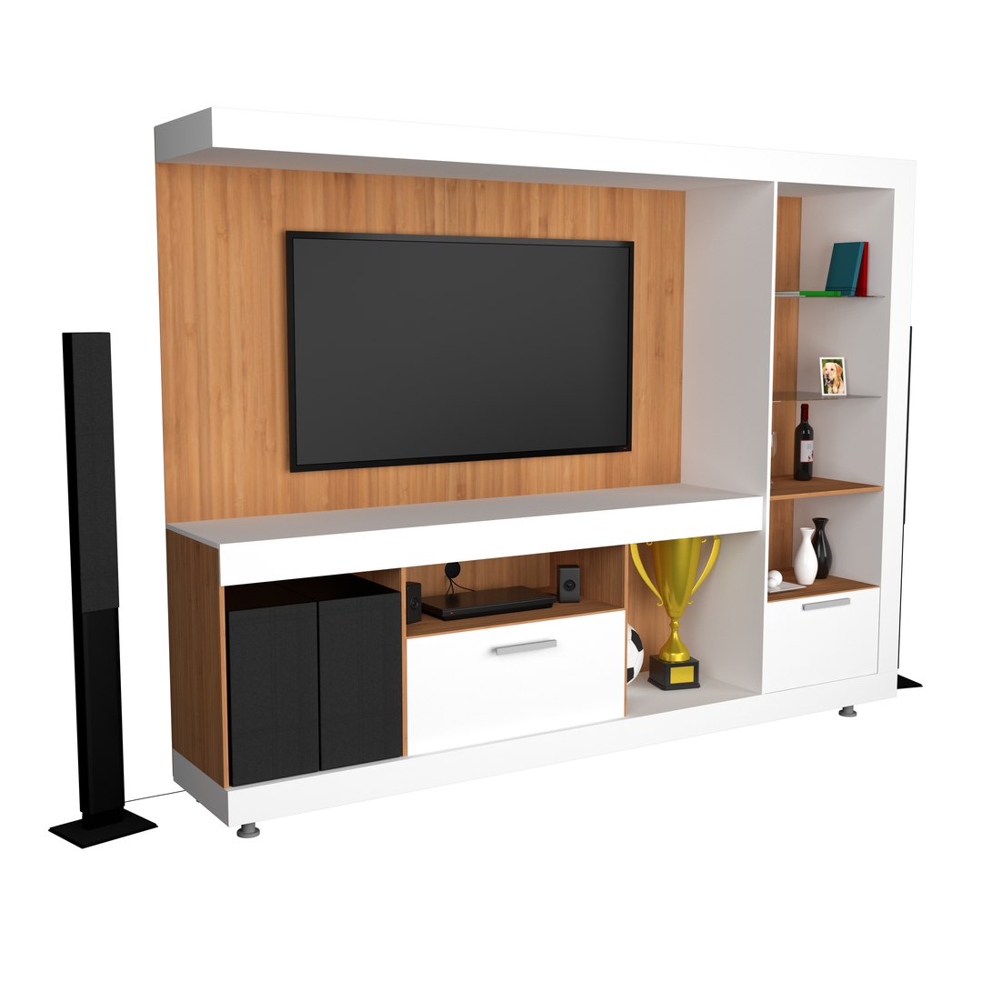 3D Tv Stand Model - TurboSquid 1583618
