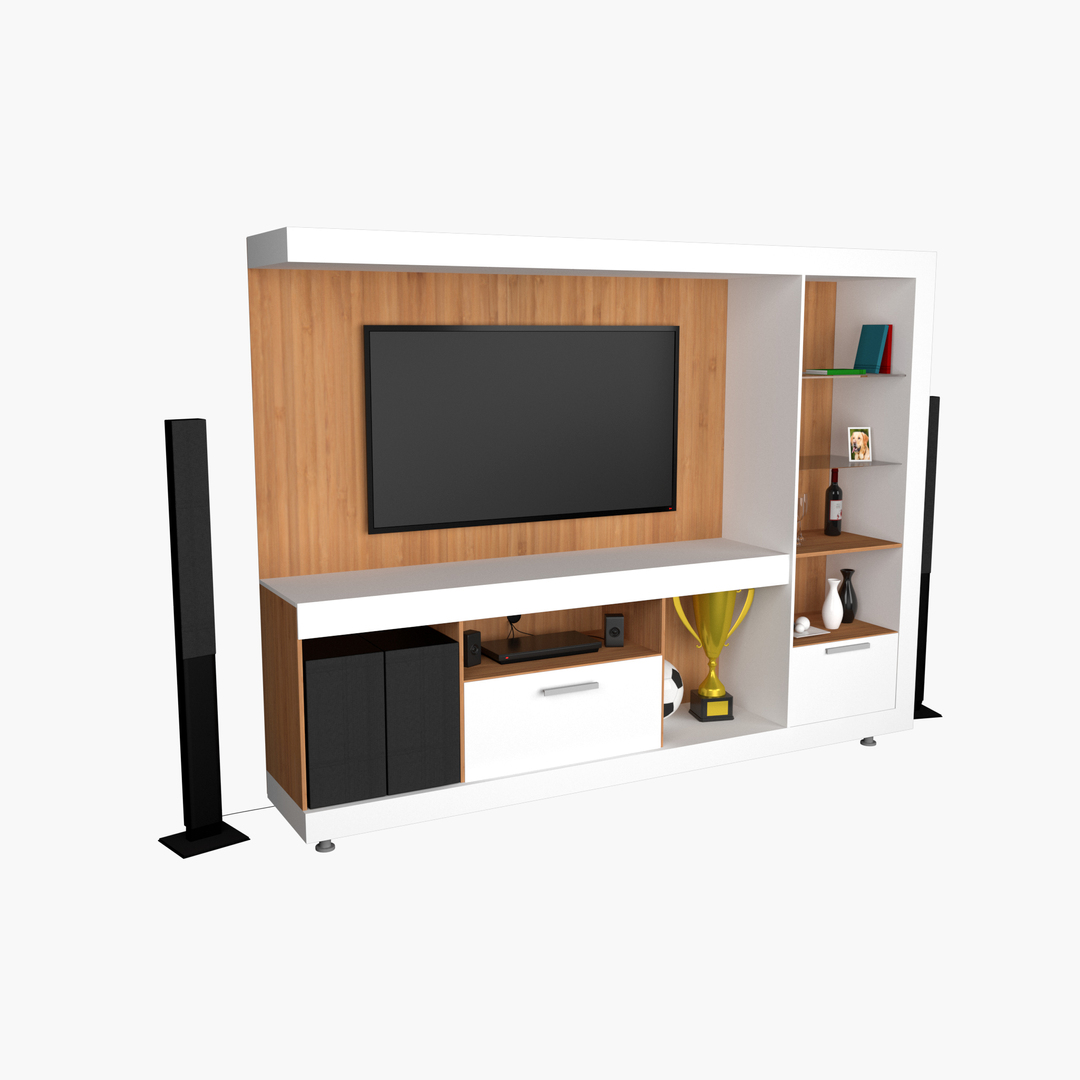 3D Tv Stand Model - TurboSquid 1583618