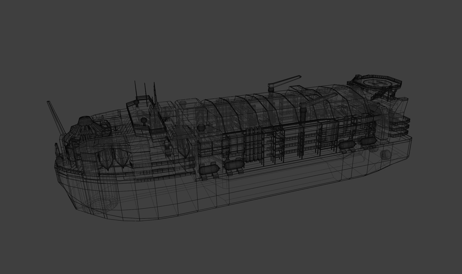 Small FPSO FSRU Ship 145m 60000 M3 3D Model - TurboSquid 2408322