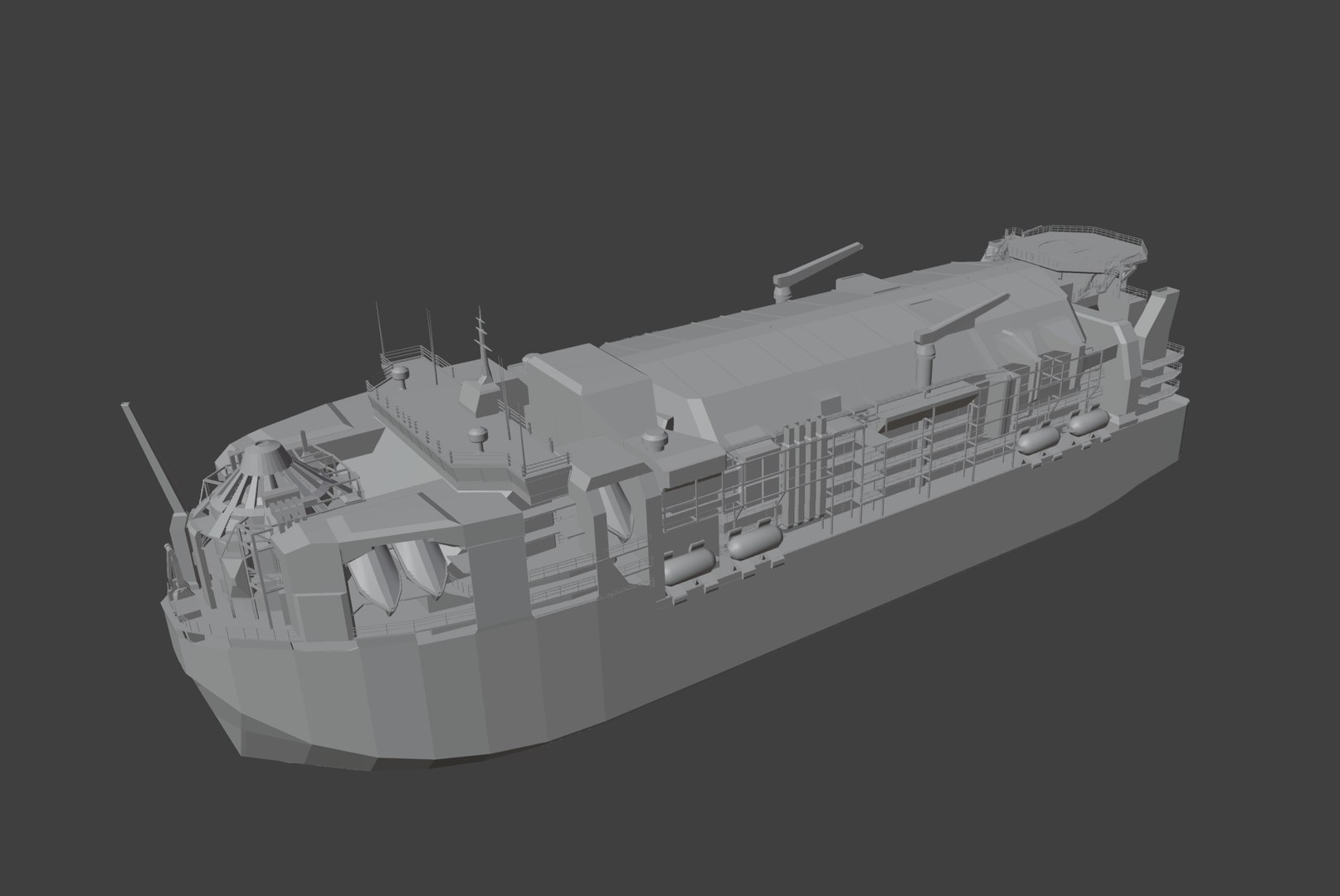 Small FPSO FSRU Ship 145m 60000 M3 3D Model - TurboSquid 2408322