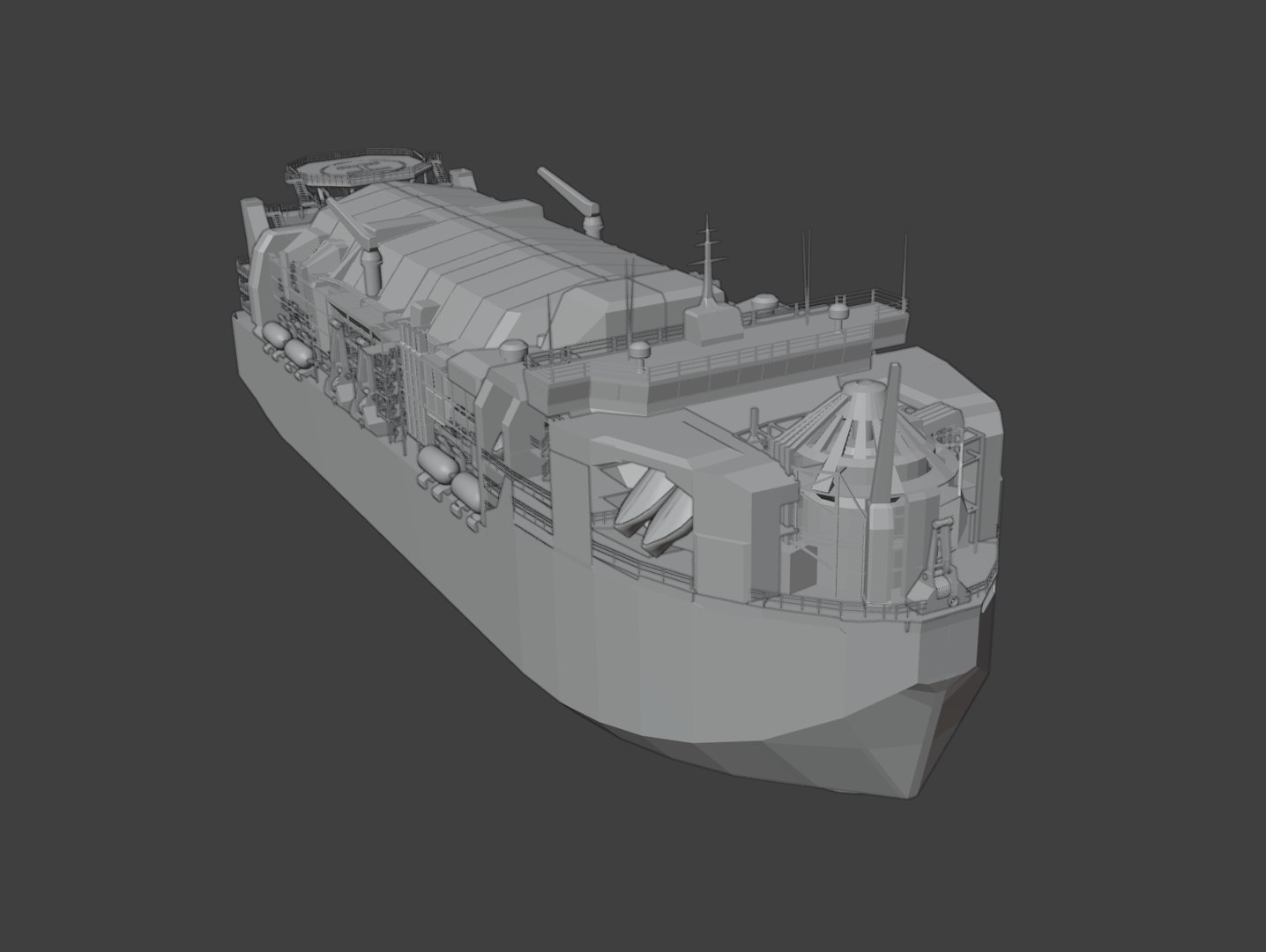 Small FPSO FSRU Ship 145m 60000 M3 3D Model - TurboSquid 2408322