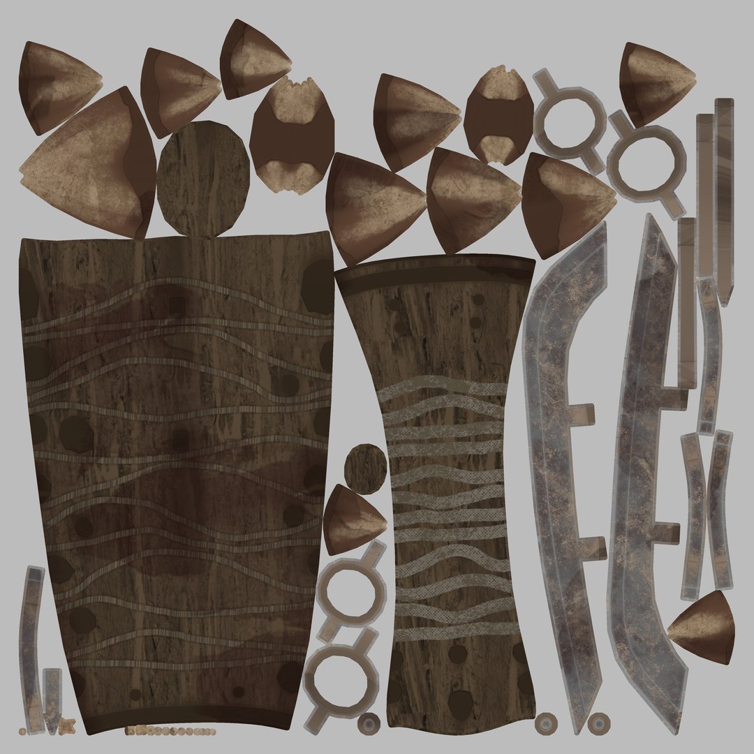 Primal Weapon Collection 3D Model - TurboSquid 2425803