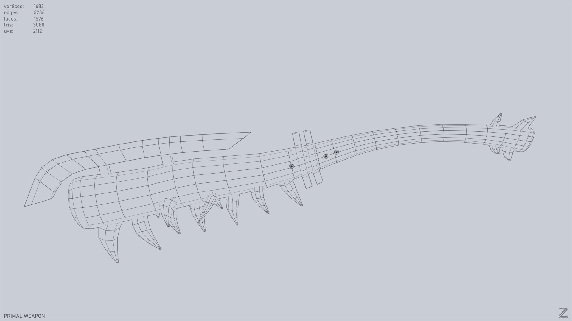 Primal Weapon Collection 3D Model - TurboSquid 2425803