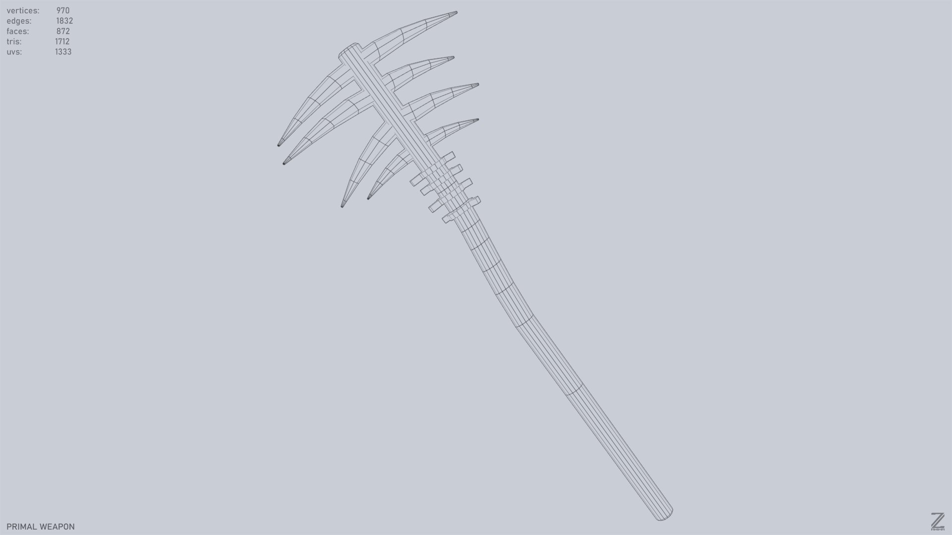 Primal Weapon Collection 3D Model - TurboSquid 2425803