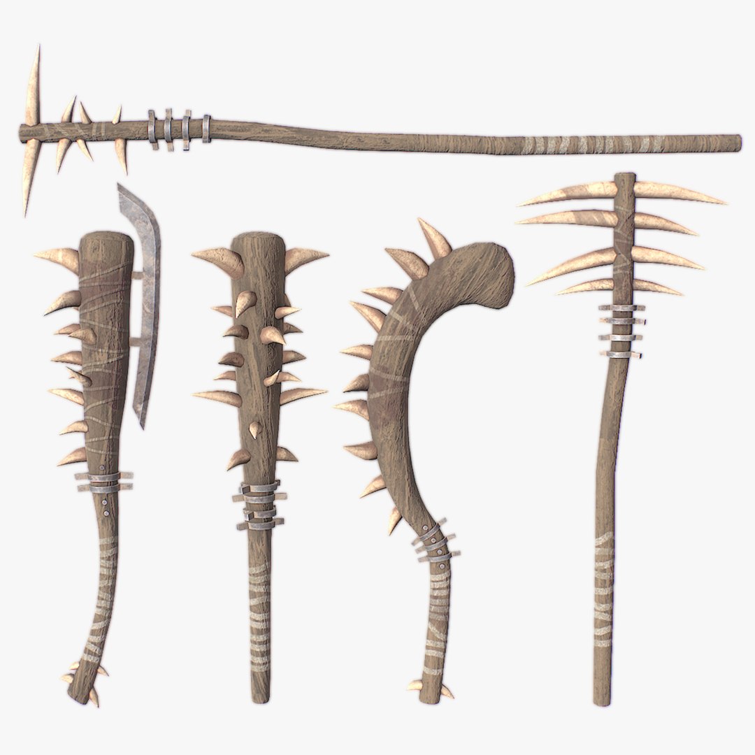 Primal Weapon Collection 3D Model - TurboSquid 2425803