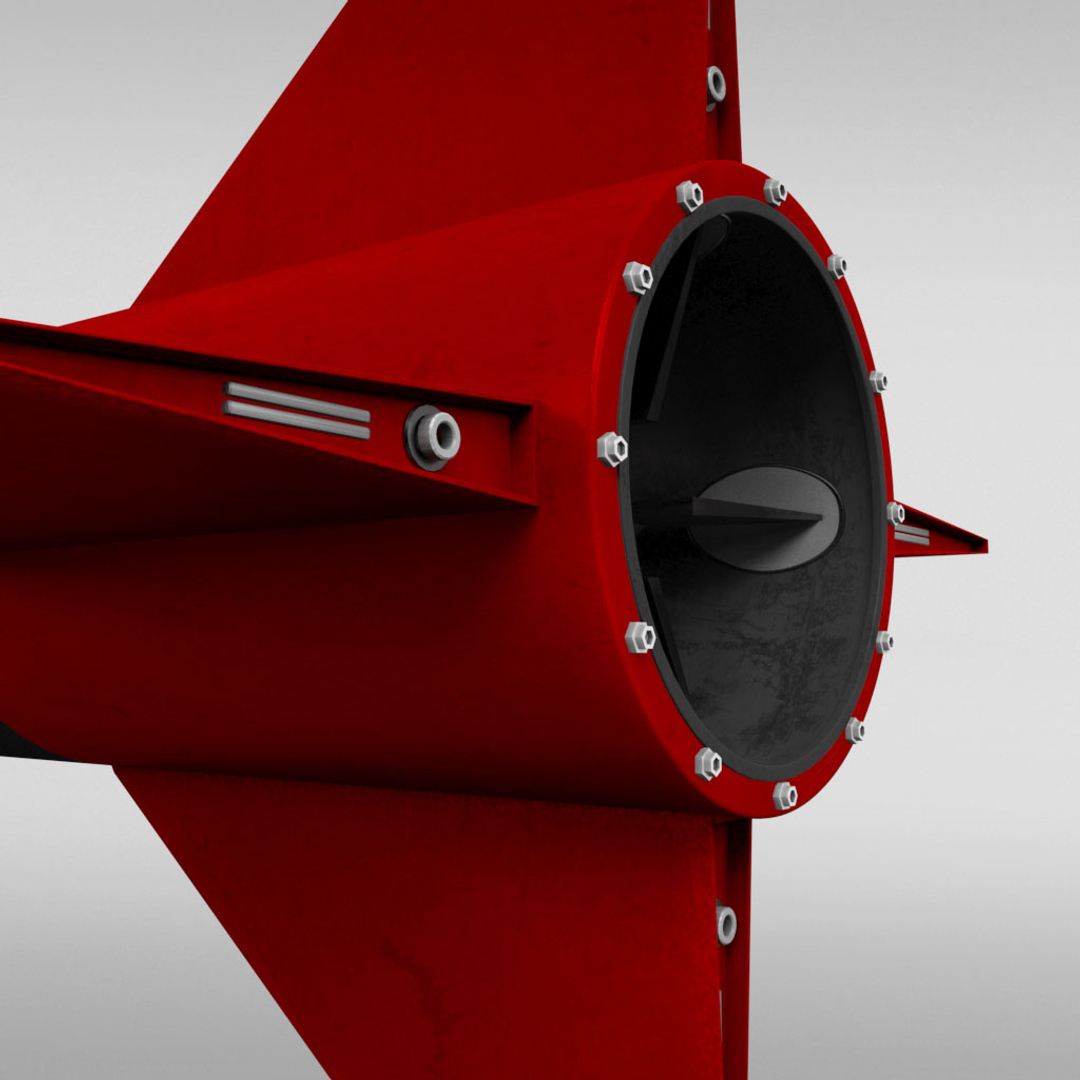 爱国者导弹mim-104高细节3D模型 - TurboSquid 1283419