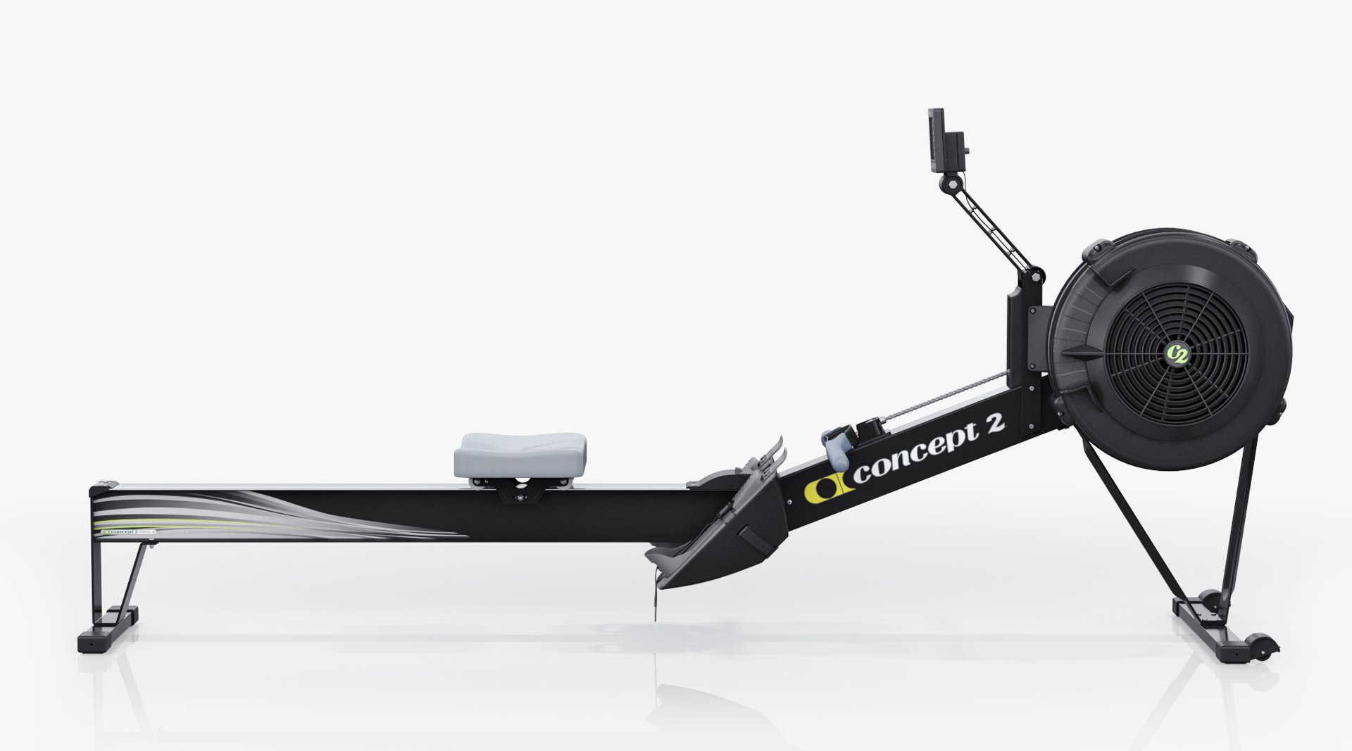 3D Indoor Rower Concept 2 - TurboSquid 1262230
