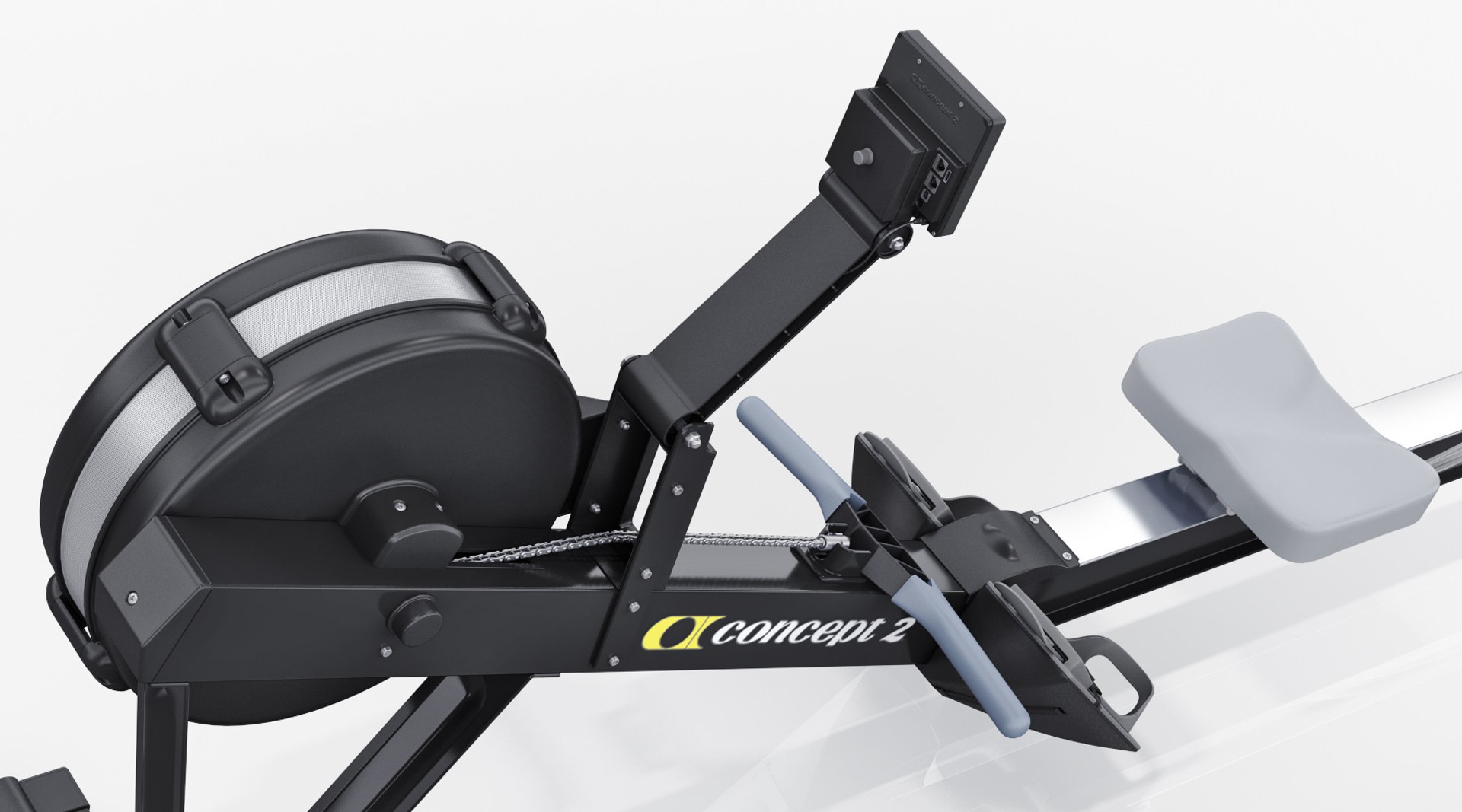 3D Indoor Rower Concept 2 - TurboSquid 1262230