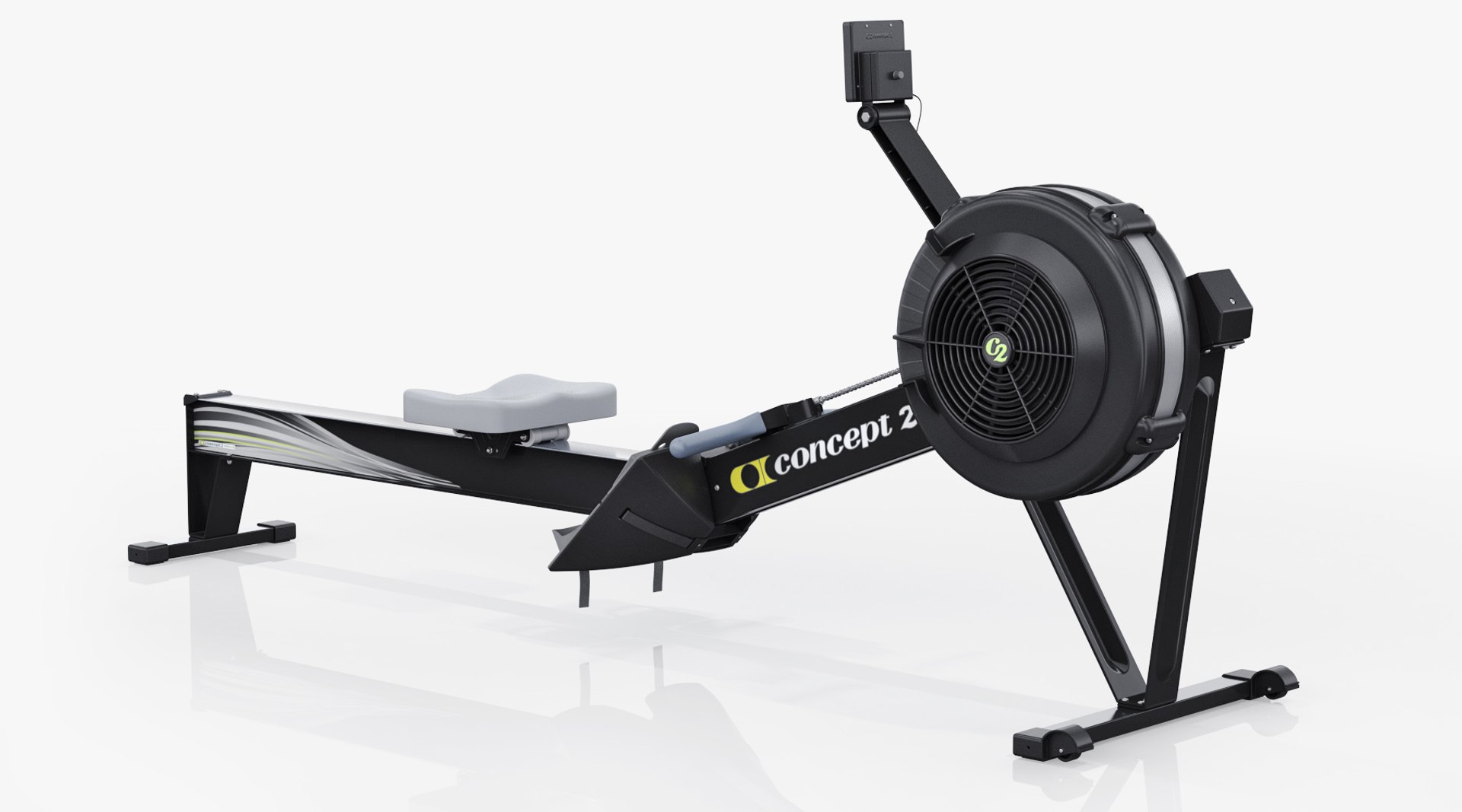 3D Indoor Rower Concept 2 - TurboSquid 1262230