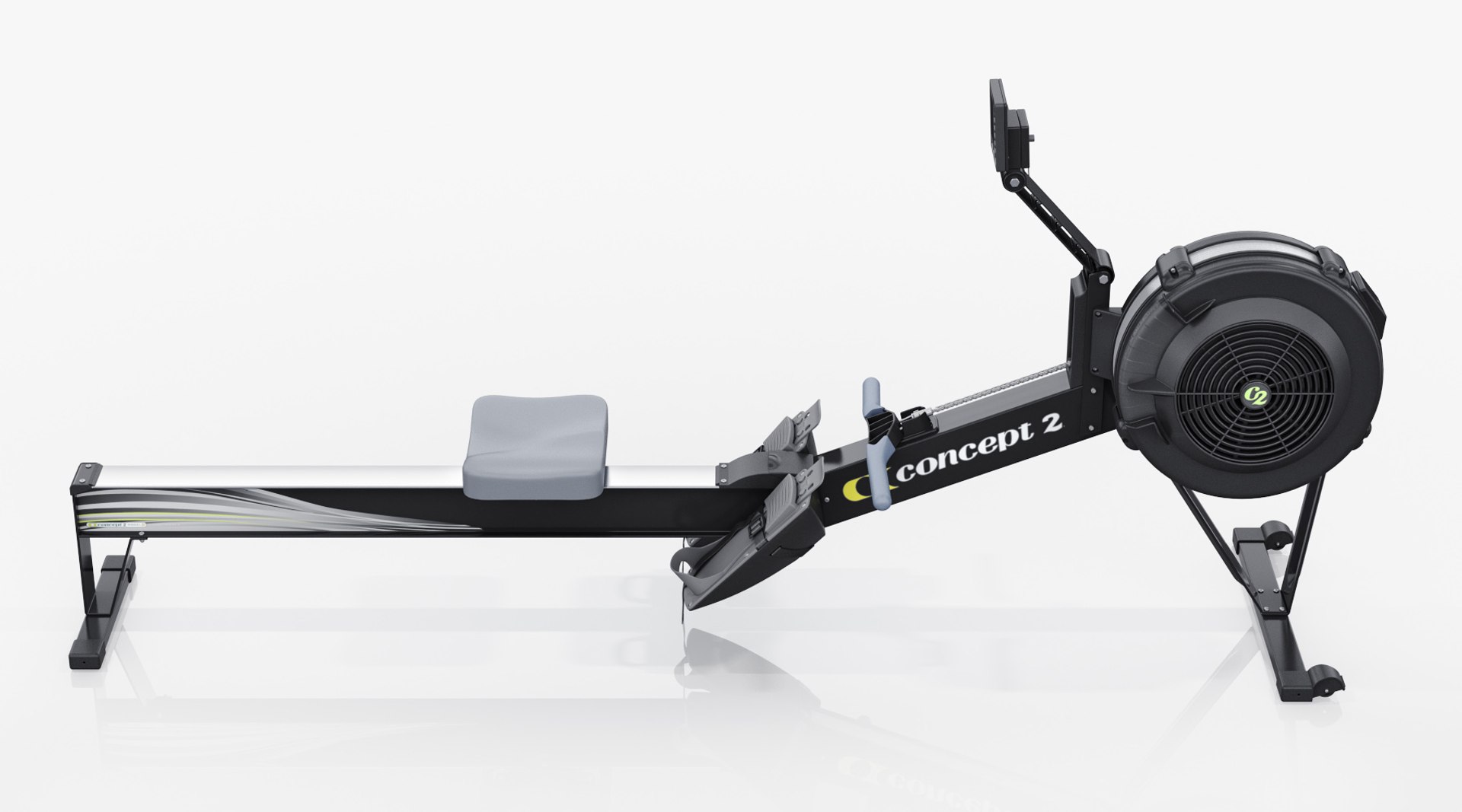 3D Indoor Rower Concept 2 - TurboSquid 1262230
