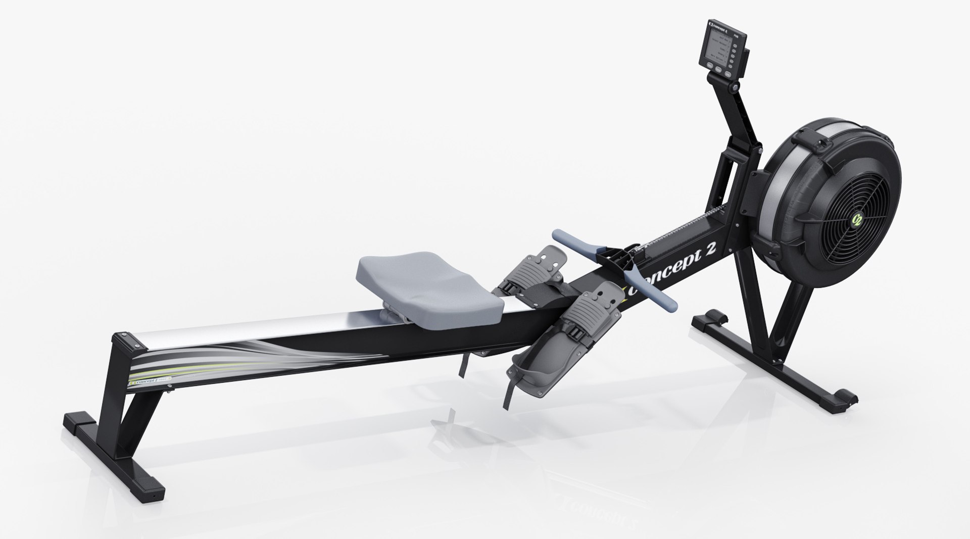 3D Indoor Rower Concept 2 - TurboSquid 1262230
