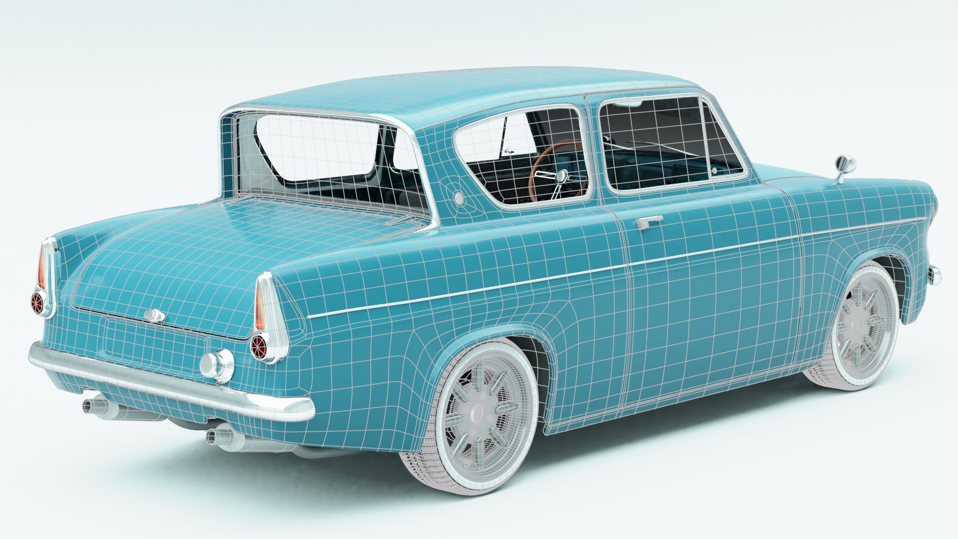 3D Car Classic - TurboSquid 1746129