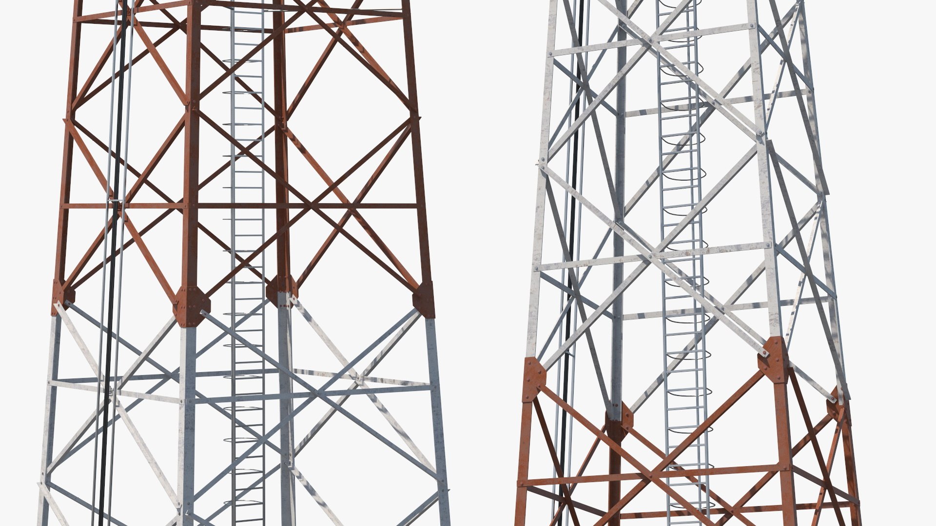 3D Cellular Communication Tower - TurboSquid 2199158