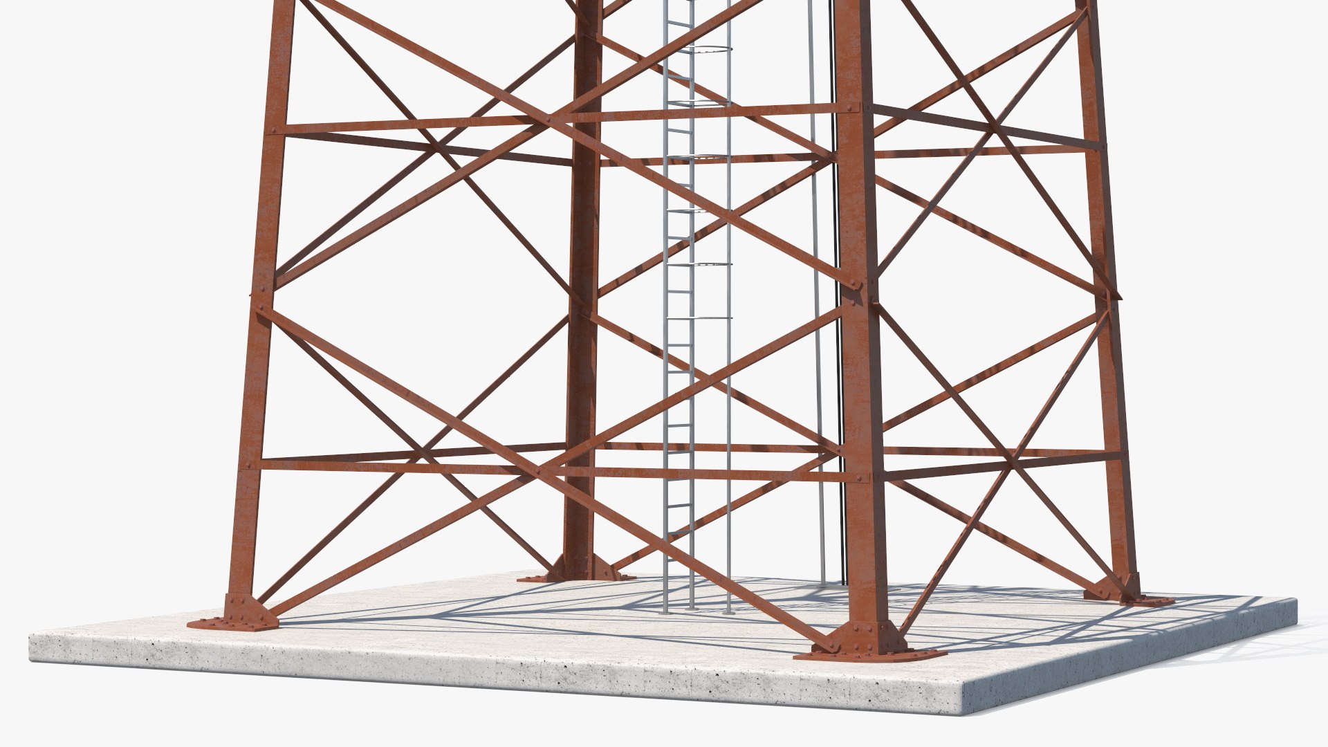 3D Cellular Communication Tower - TurboSquid 2199158