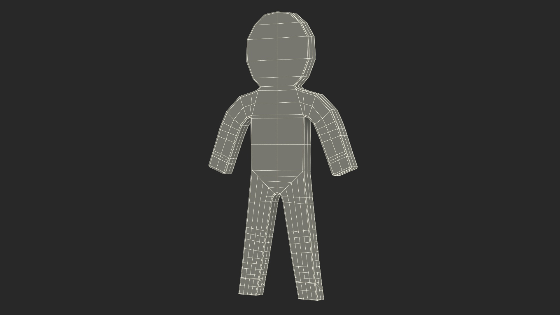 Plastic Stickman Rigged White For Maya 3D - TurboSquid 2122368