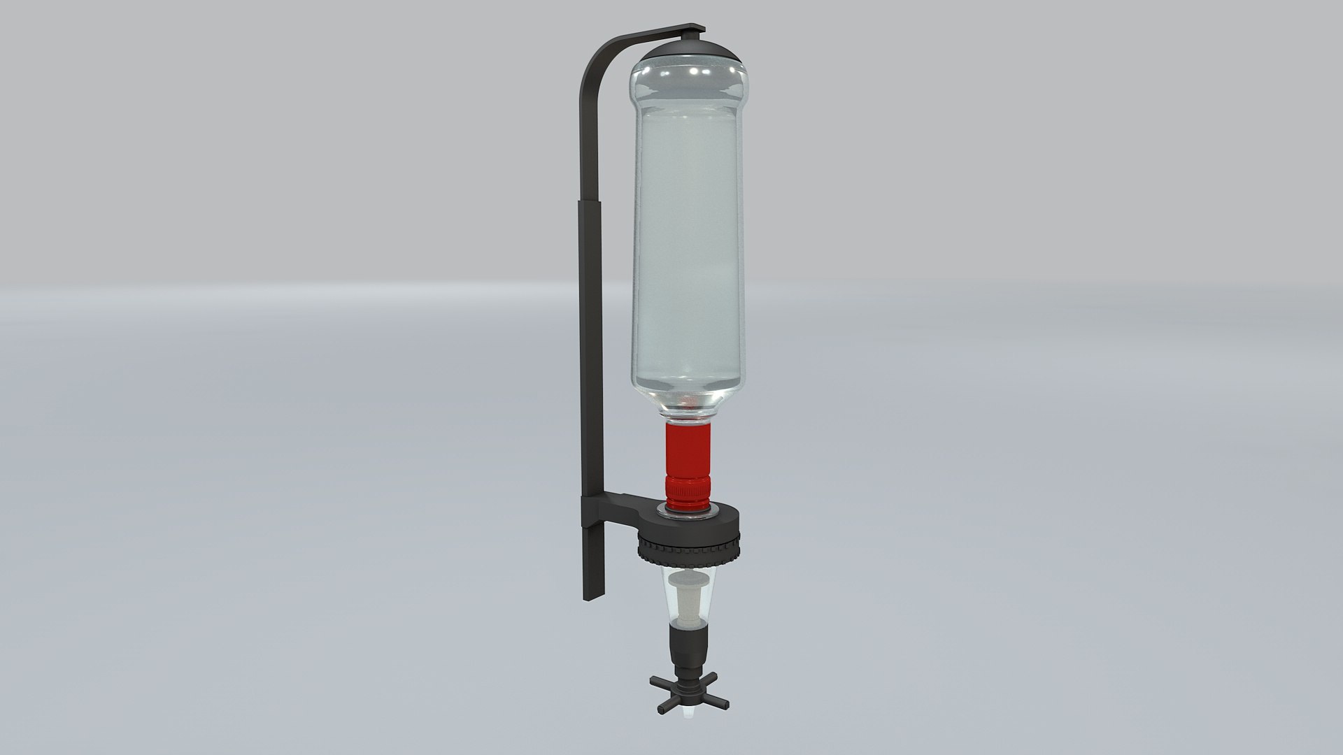 3D Alcohol Bottle Dispenser Model - TurboSquid 2223416
