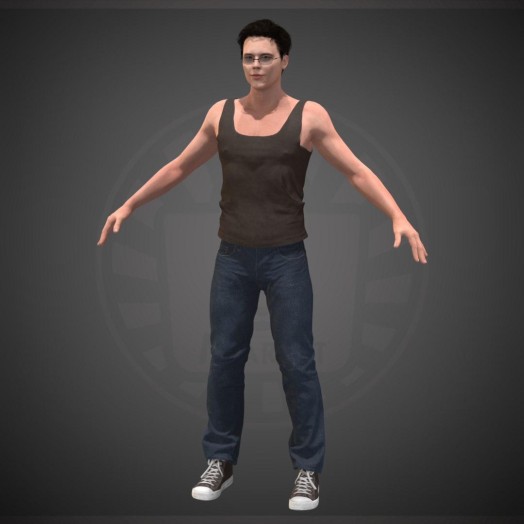 Character People Human 3D - TurboSquid 1682107